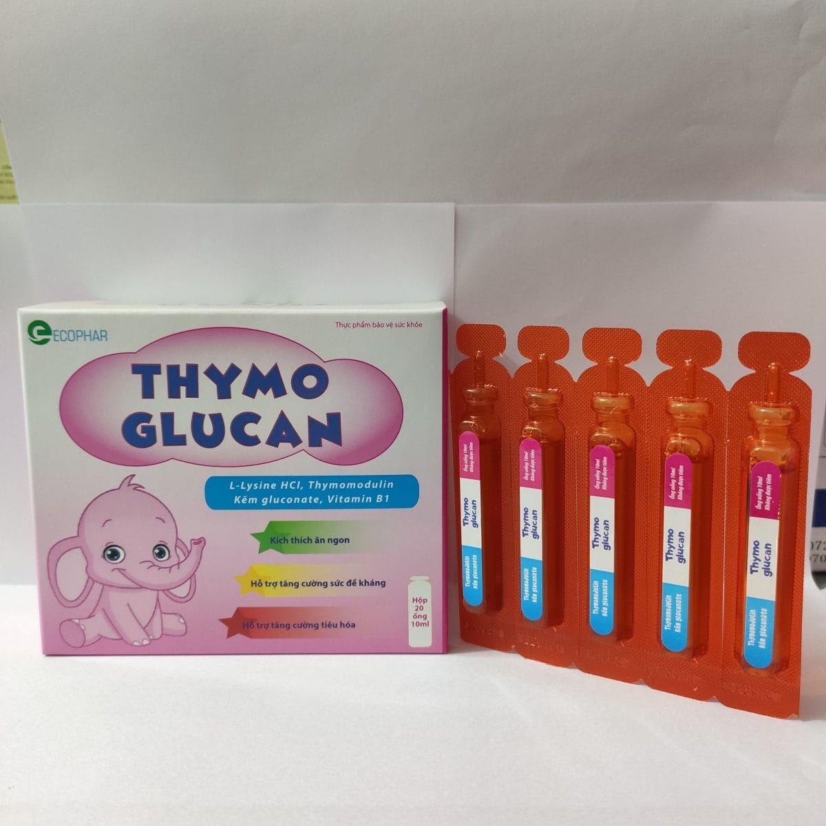 Thymo Glucan - Tăng sức đề kháng cho bé - HOÀNG TÂM PHARMA