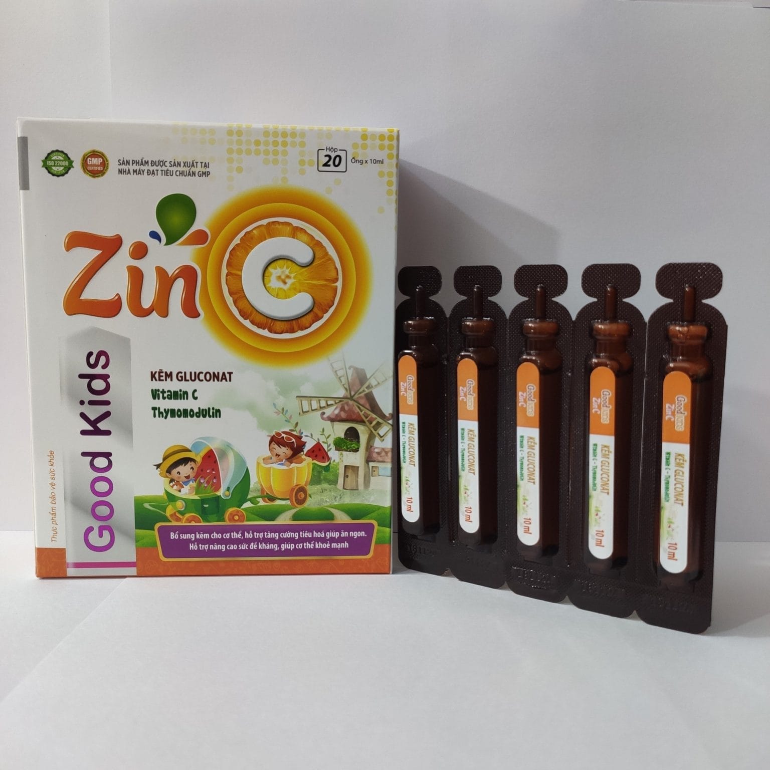 Kẽm Zin C Good Kids - bổ sung kẽm, vitamin C cho cơ thể - HOÀNG TÂM PHARMA